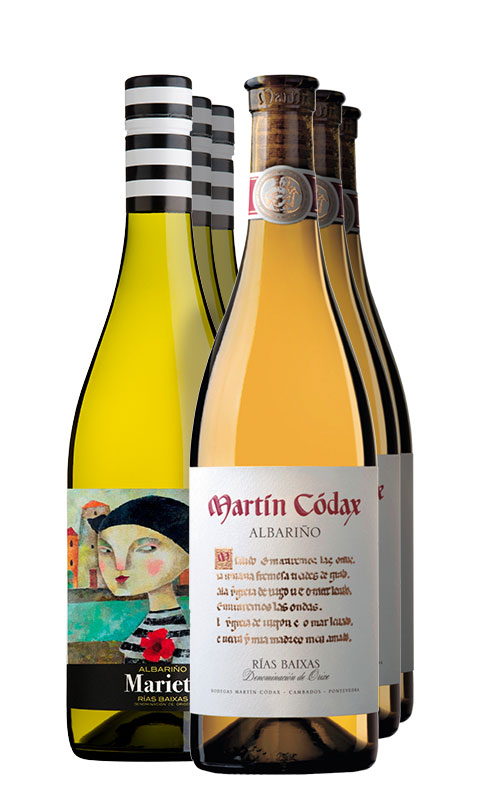 Comprar Pack Martín Códax 2022 (x3) y Marieta 2022 (x3) | Bodeboca